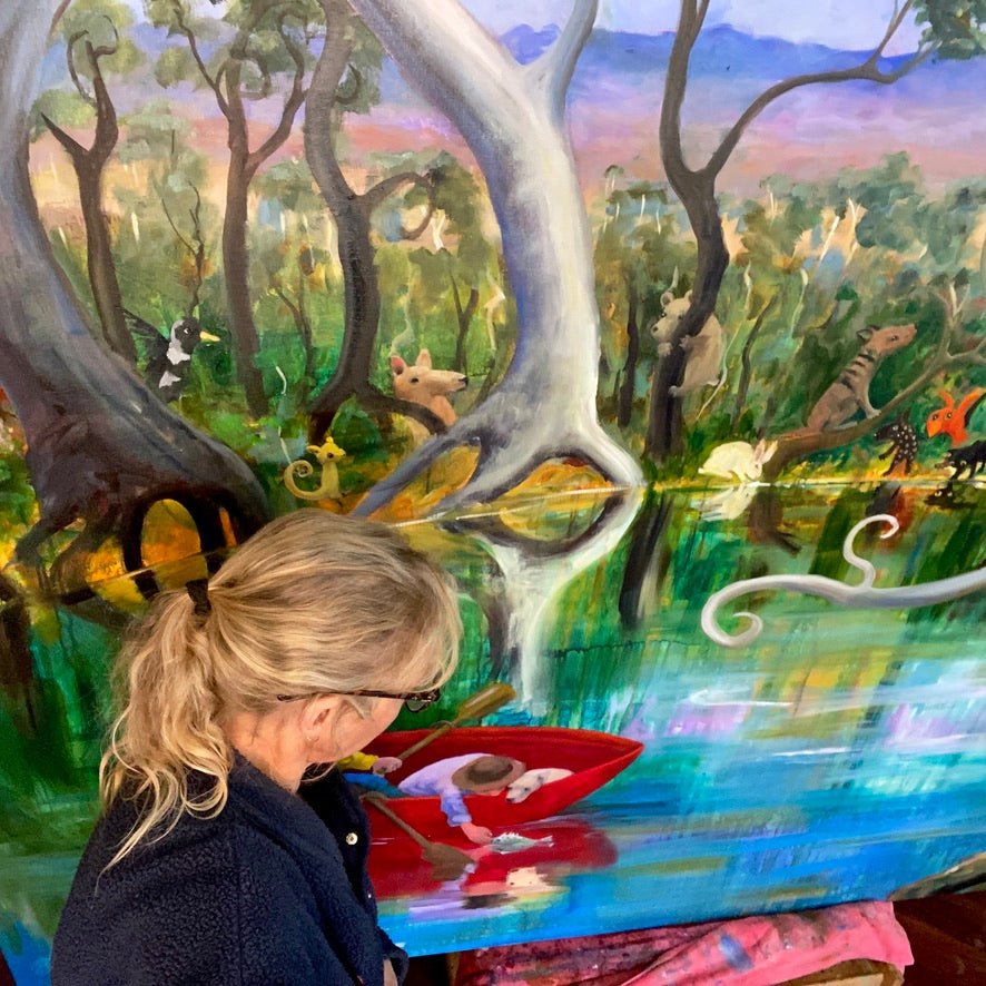 Helen Norton Art - Australian Narrative Painter - Artist