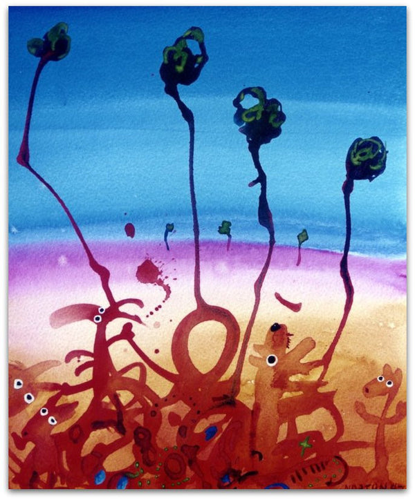 Composition Of Animals - Helen Norton Art